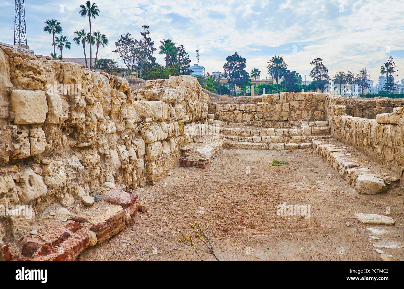 Alexandria boasts preserved Roman Auditoria - the lecture halls on ...