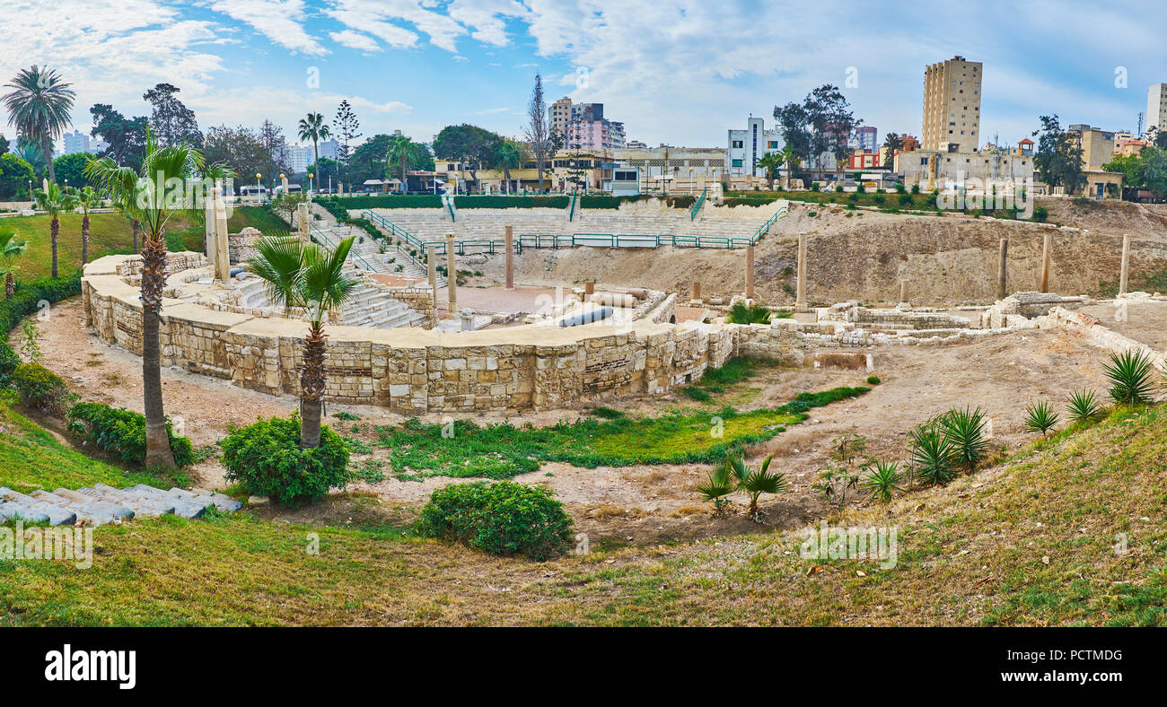 Alexandria ancient egypt ruins hi-res stock photography and images - Alamy
