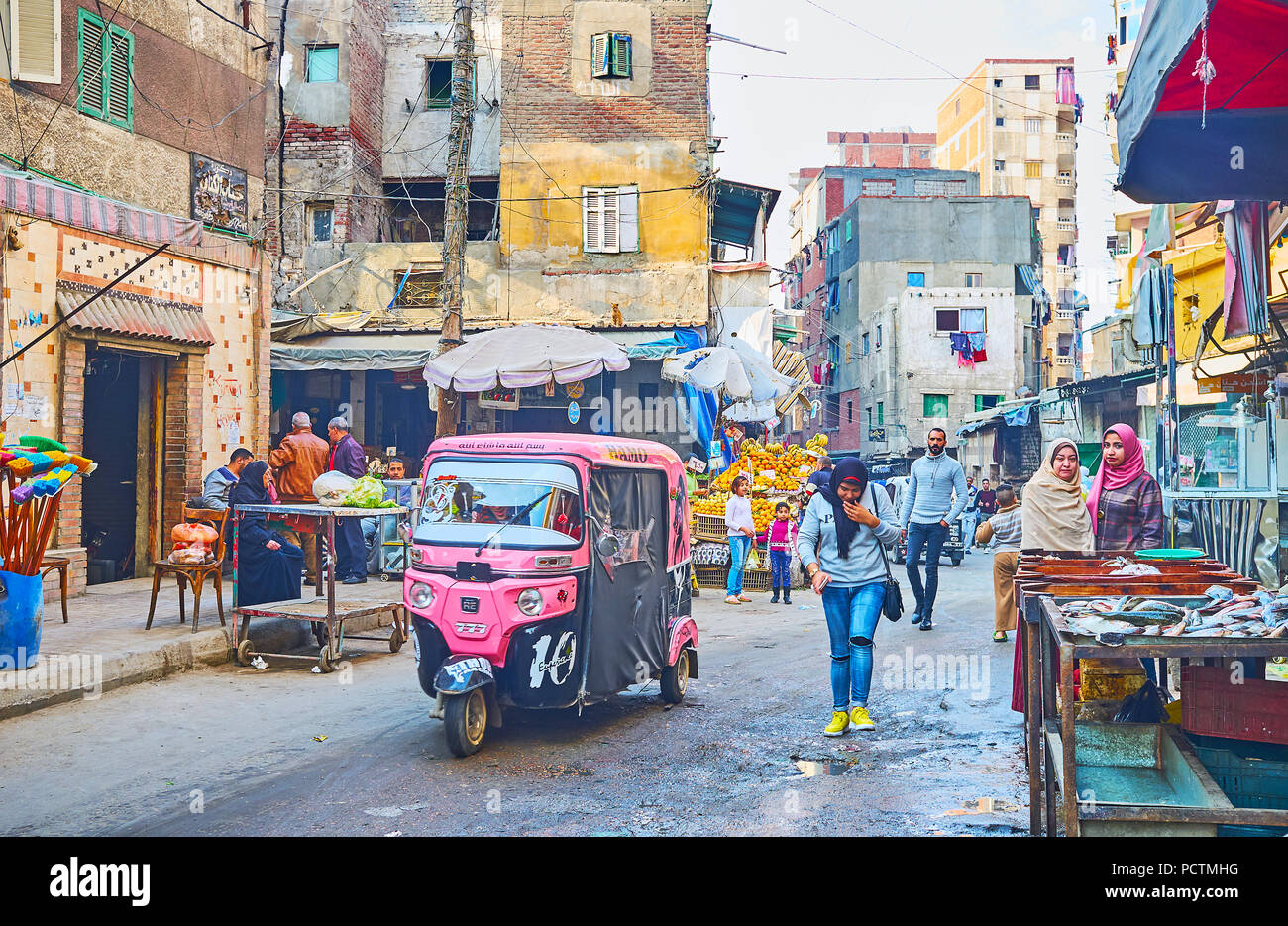 Alexandria slums hi-res stock photography and images - Alamy