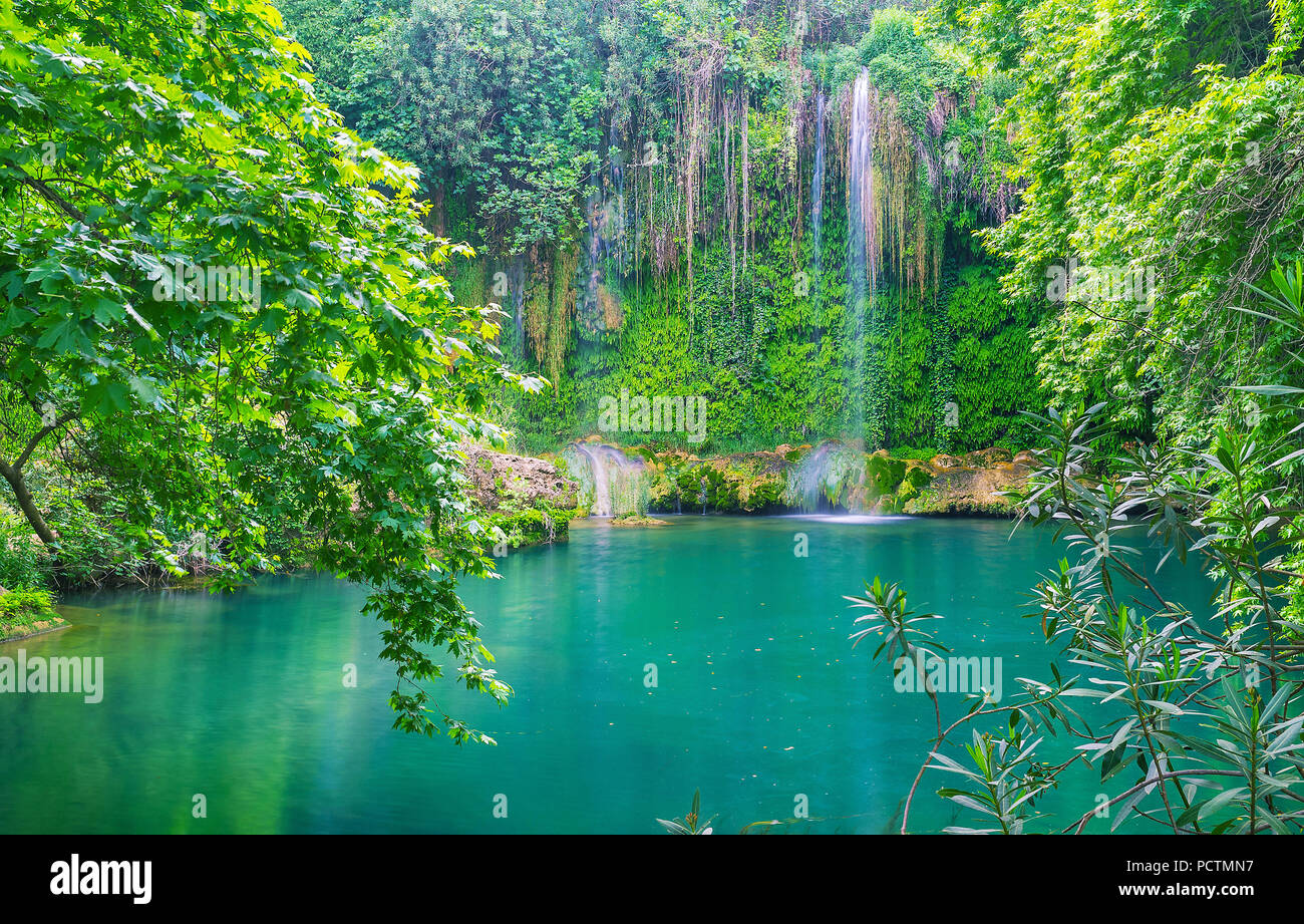 Kursunlu waterfall is the proud of Antalya region, this nature park is ...