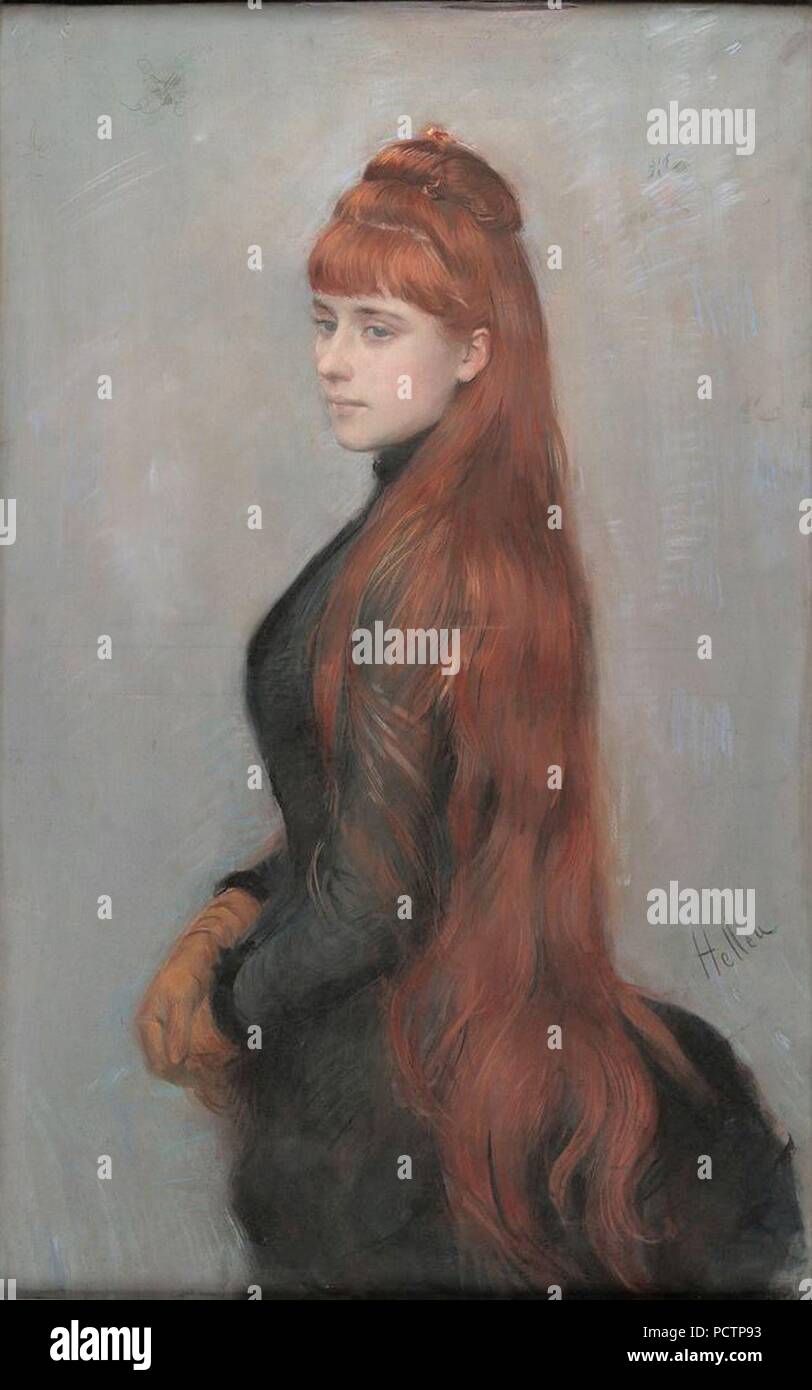 Alice Louis-Guérin, by Paul-César Helleu Stock Photo - Alamy