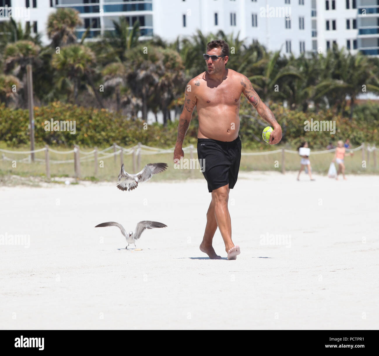 MIAMI BEACH, FL - MARCH 20: Retired Italian professional footballer ...