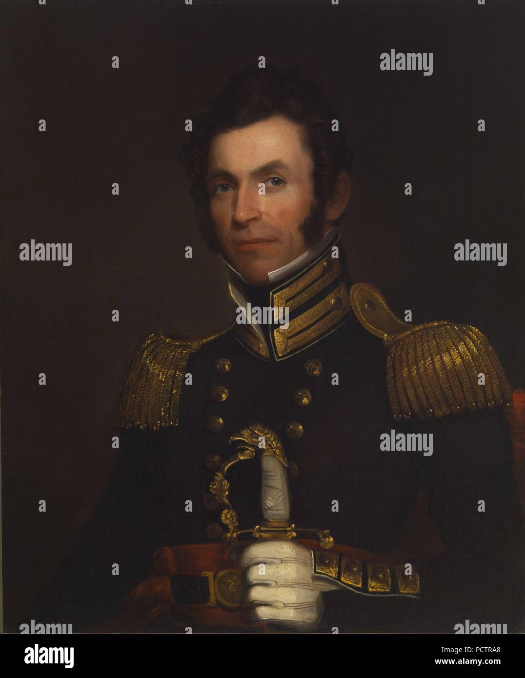 Alfred Jacob Miller - Portrait of Colonel Alexander Smith (1790-1858 ...