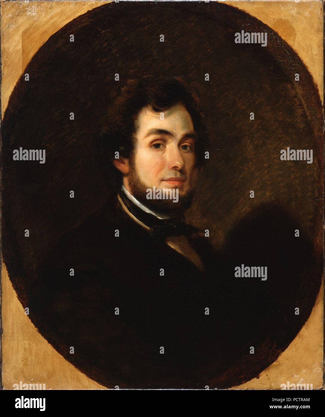 Alfred Jacob Miller - Self-Portrait Stock Photo - Alamy