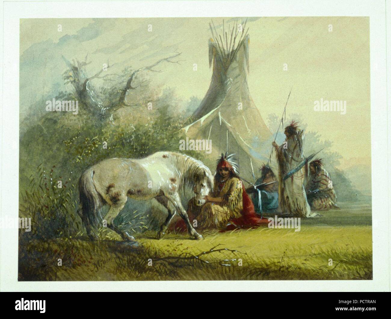 Shoshone indian hi-res stock photography and images - Alamy