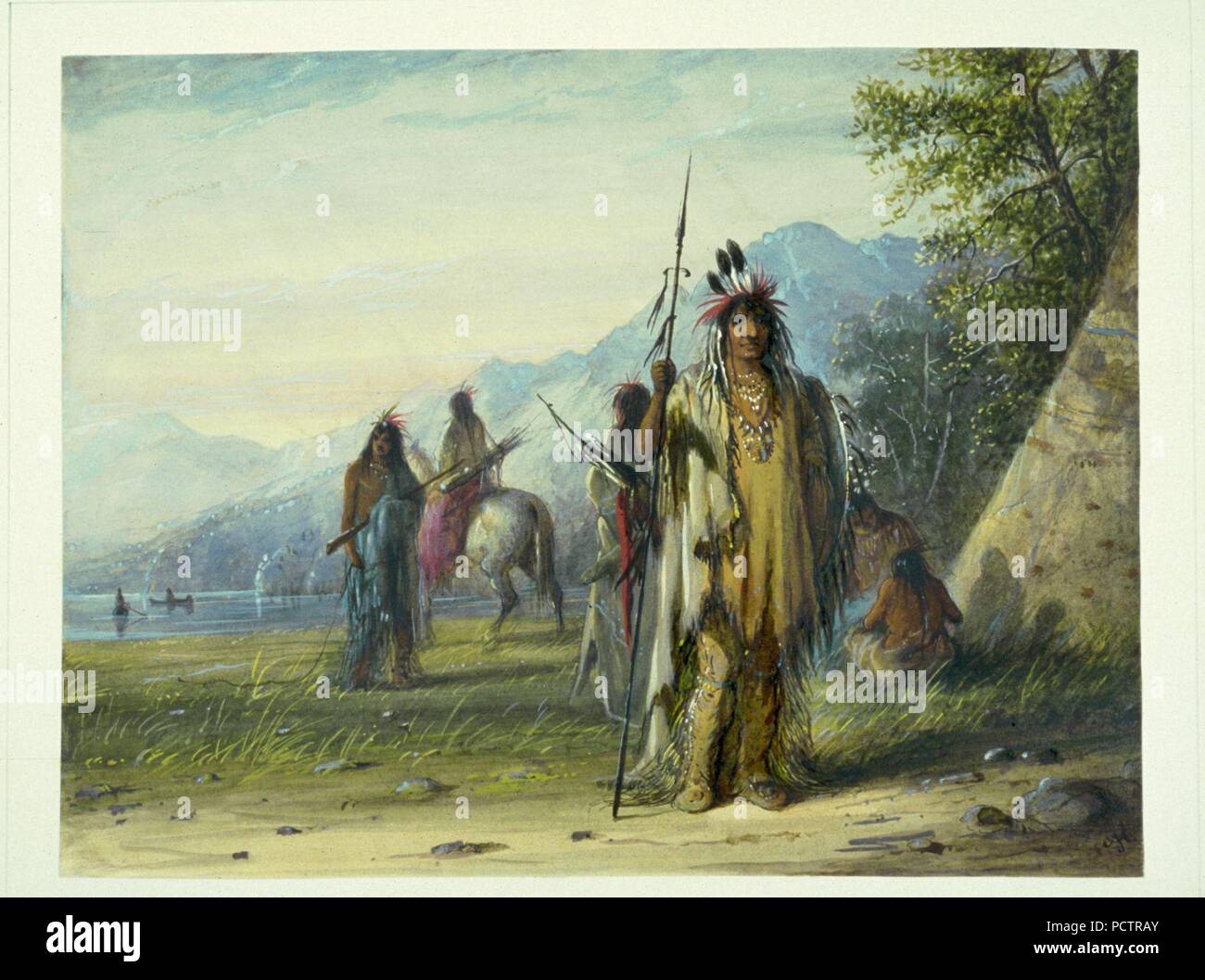 The indian camp hi-res stock photography and images - Alamy