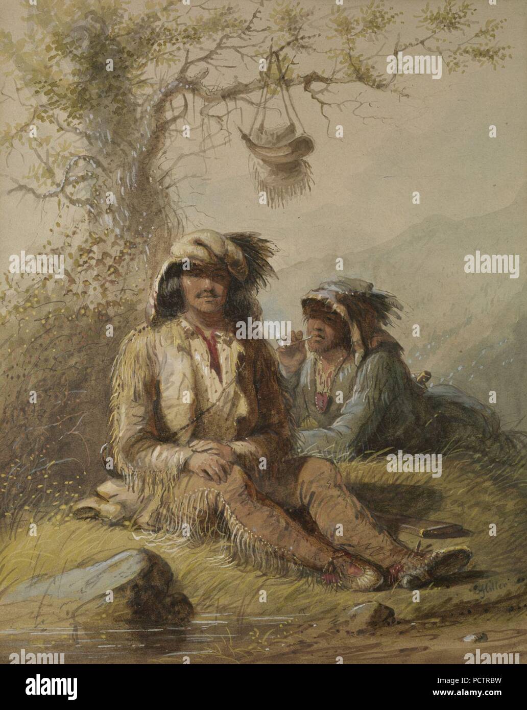 Trappers historical hi-res stock photography and images - Alamy