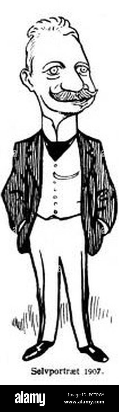 Alfred Schmidt self-portrait 1907 Stock Photo - Alamy