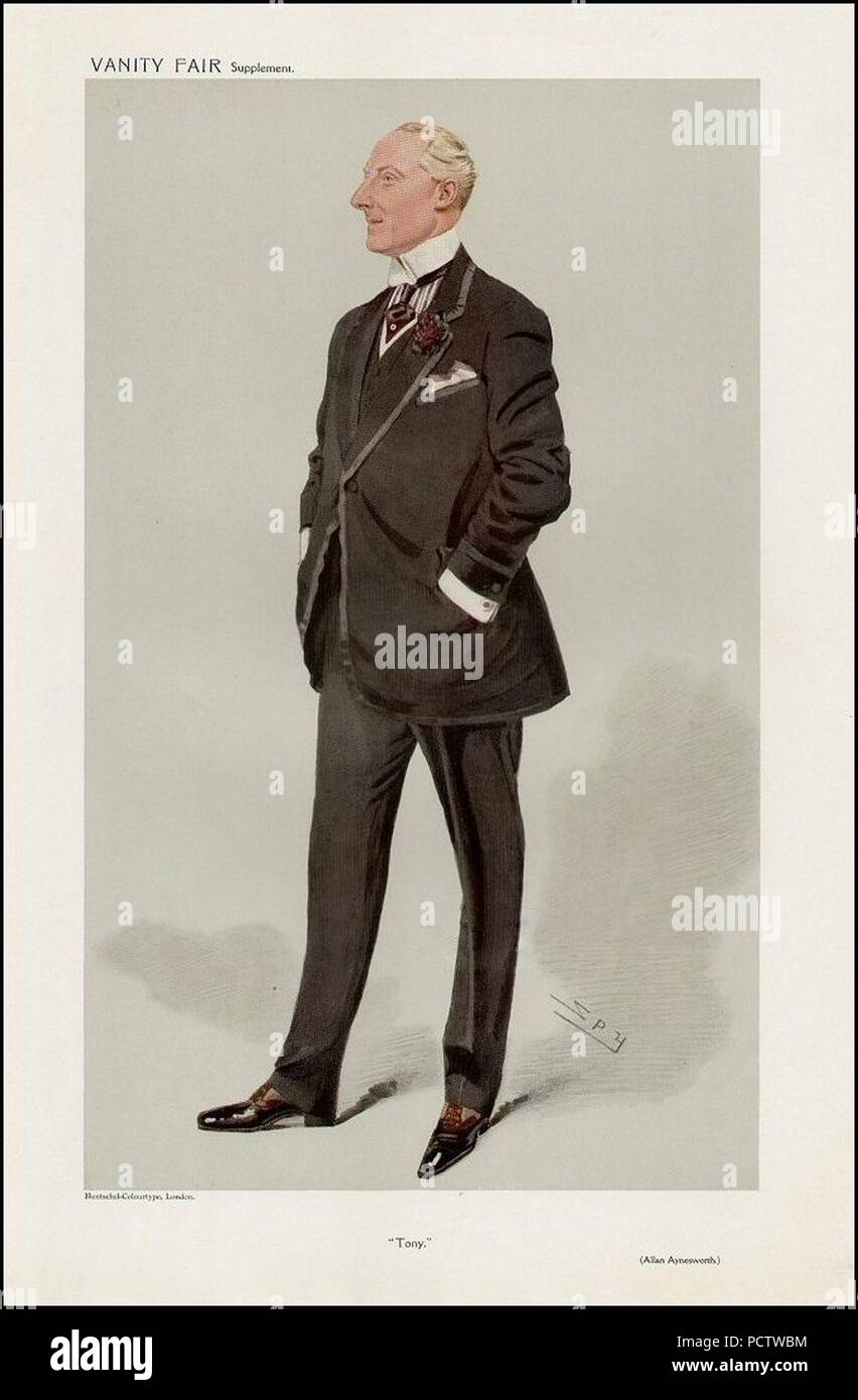 Allan Aynesworth, Vanity Fair, 1908-05-20, 2 Stock Photo - Alamy