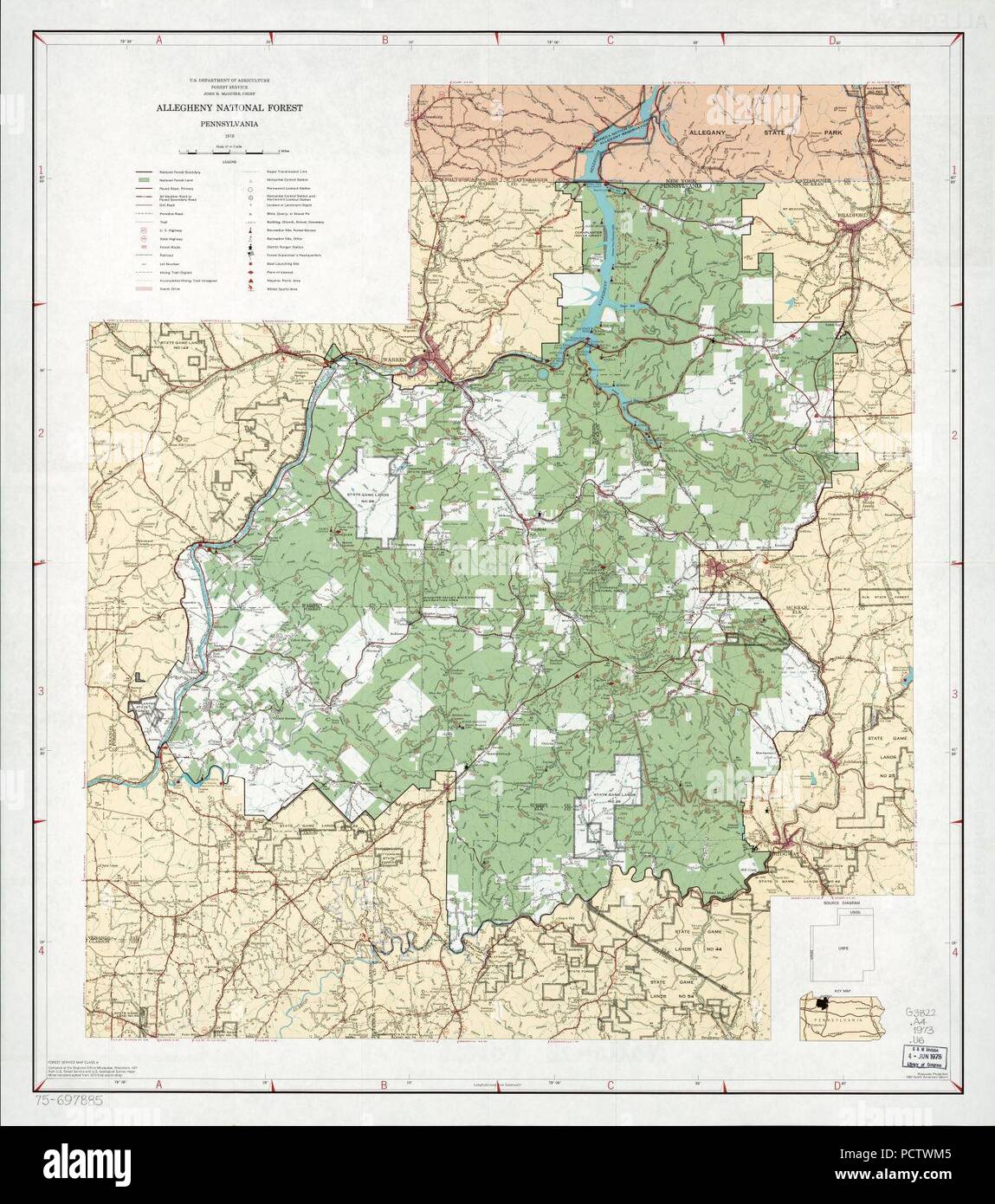 Allegheny national forest hi-res stock photography and images - Alamy