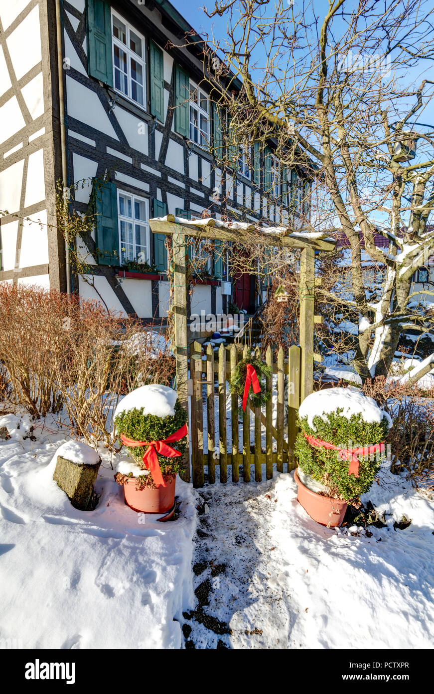 Urspringen, Ostheim vor der Rhön, Rhön-Grabfeld, Lower Franconia ...