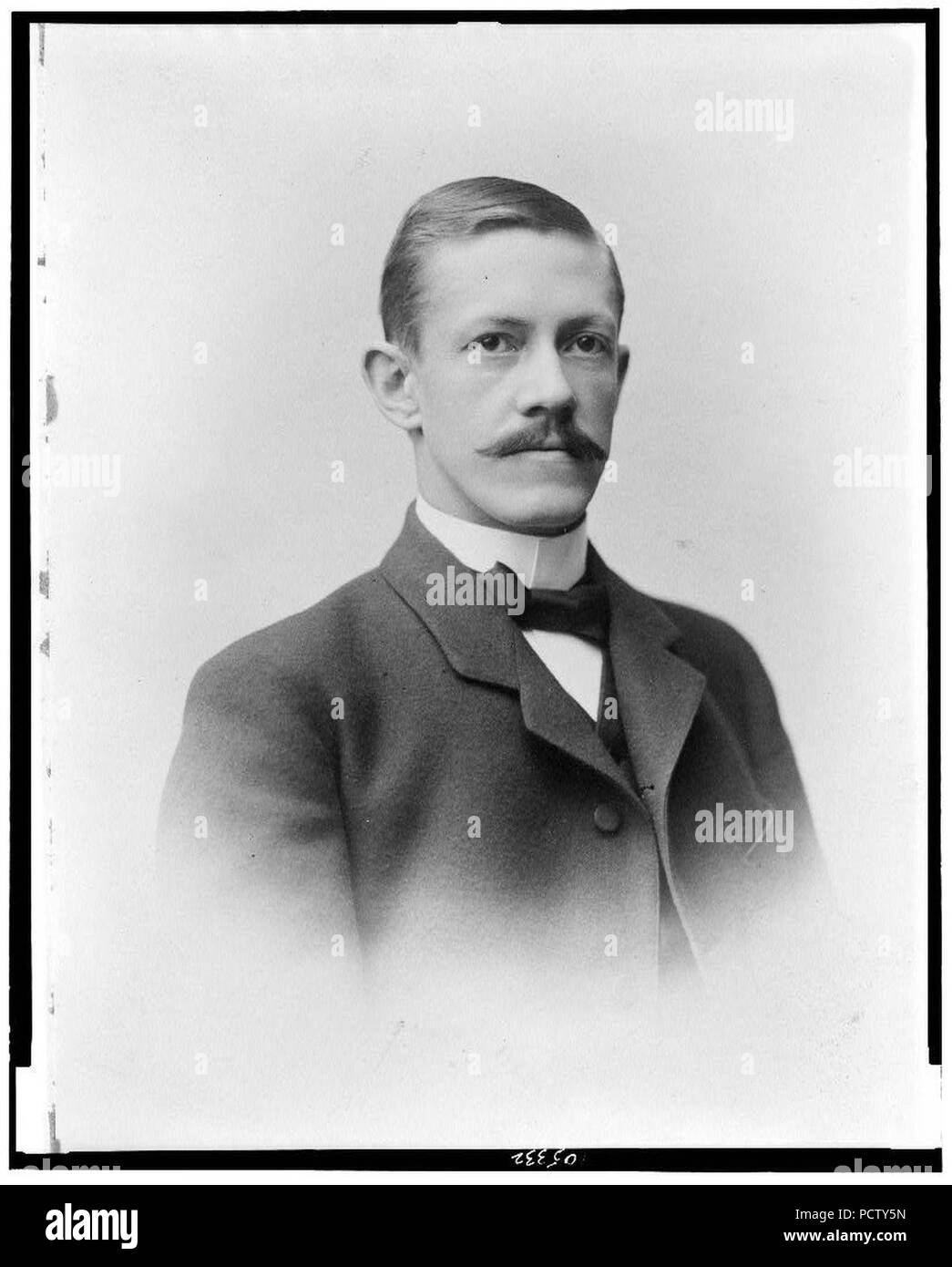 Allvar Gullstrand, head-and-shoulders portrait, facing right Stock ...