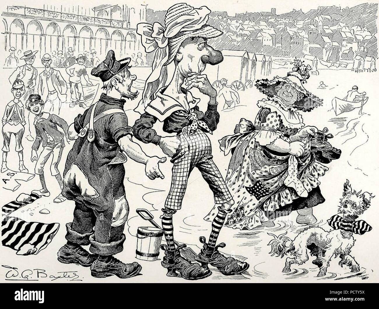 Ally Sloper by W. G. Baxter Stock Photo - Alamy