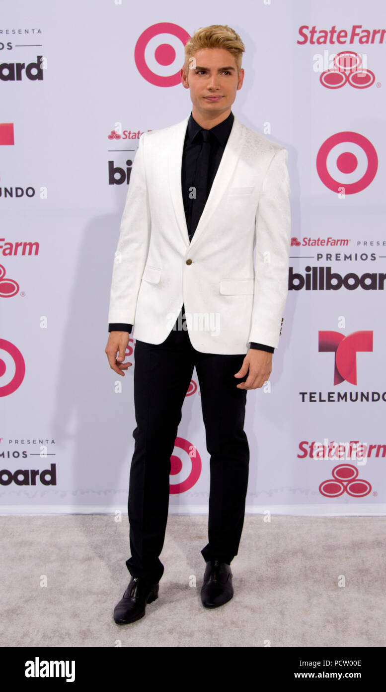 MIAMI, FL - APRIL 30: Christian Acosta attends the 2015 Billboard Latin ...
