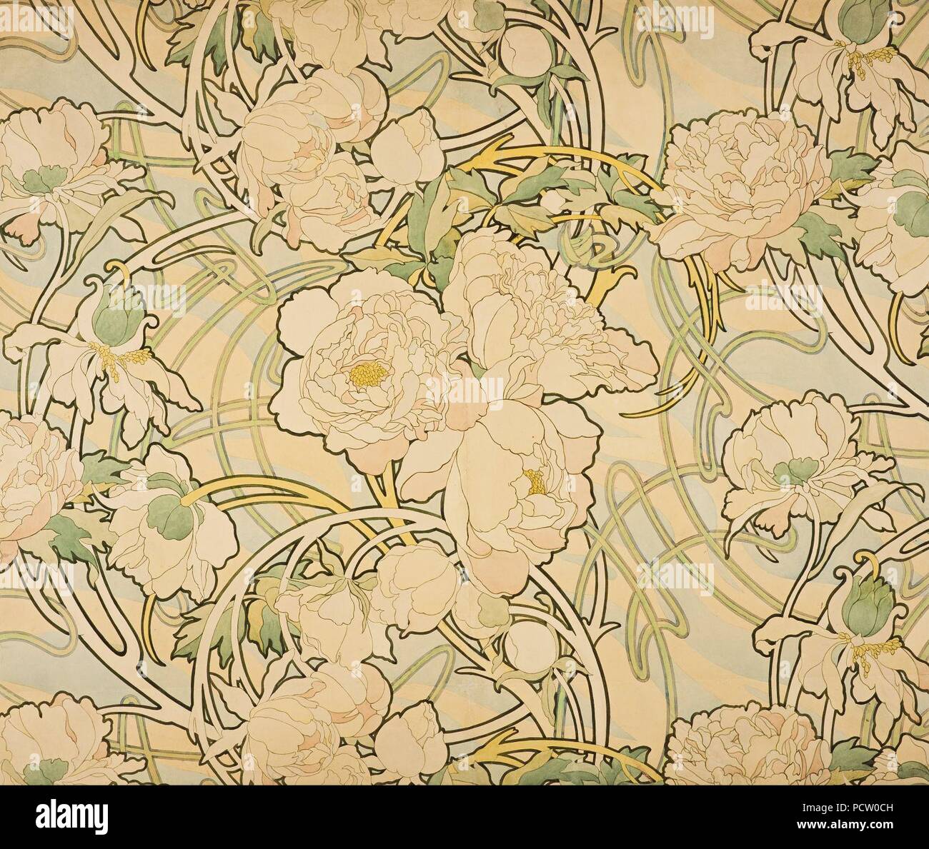 Alphonse mucha artwork hi-res stock photography and images - Alamy