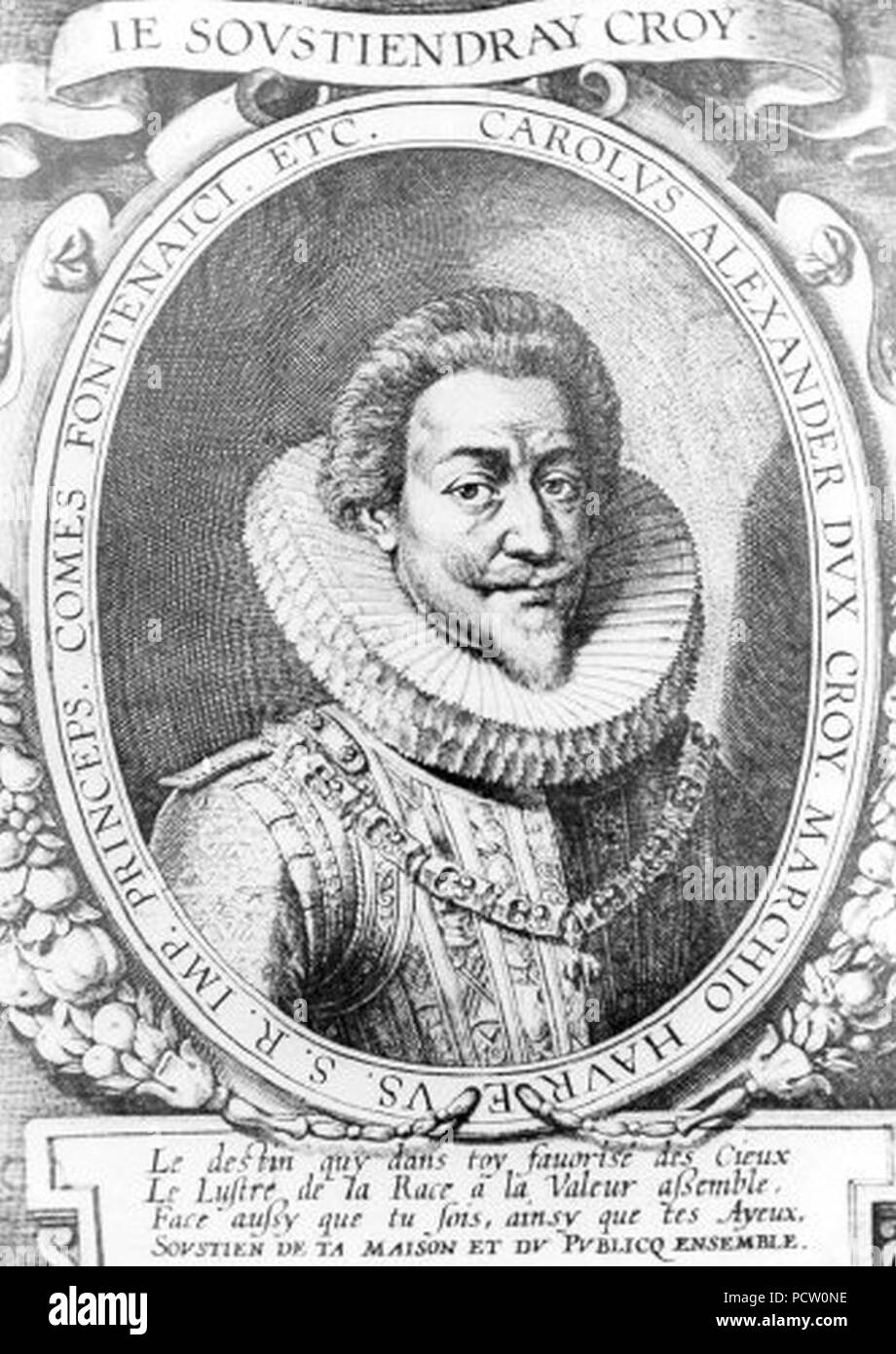 Charles de croy Black and White Stock Photos & Images - Alamy