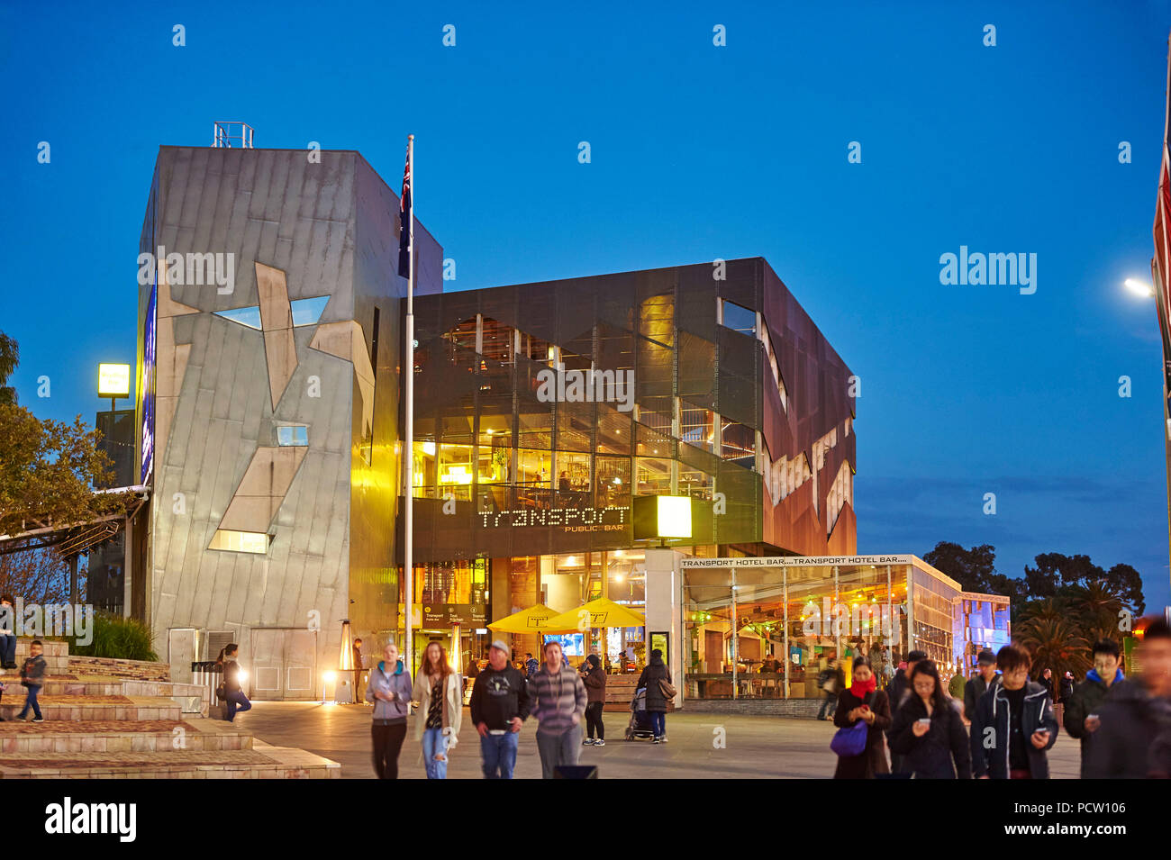 Melbourne night transport hi-res stock photography and images - Alamy
