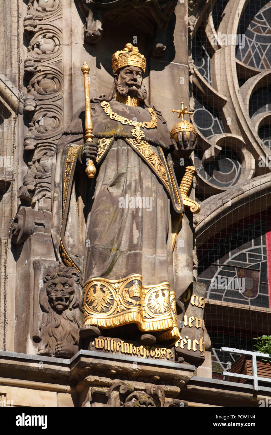 Figurine emperor charlemagne hi-res stock photography and images - Alamy