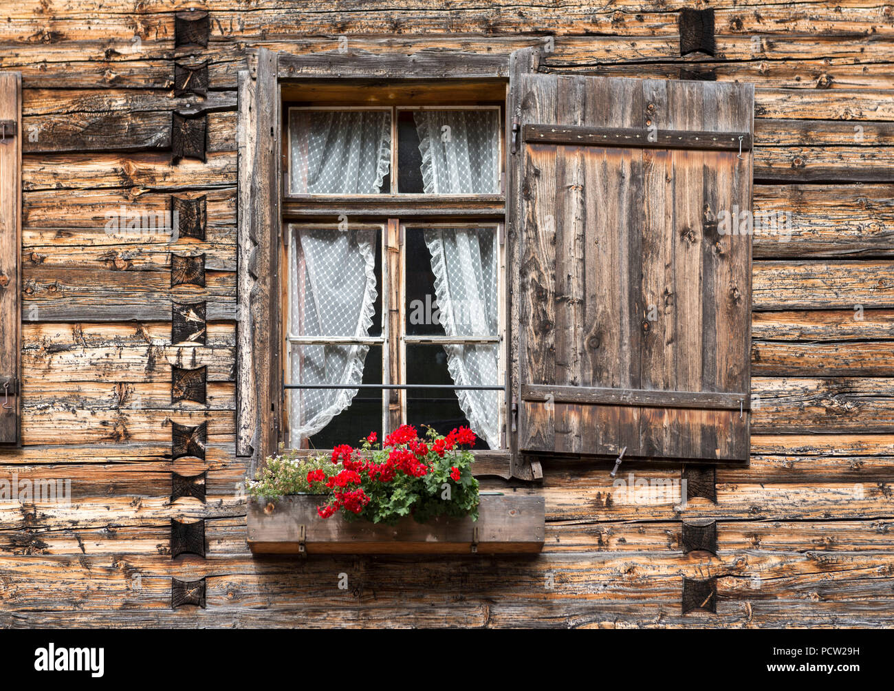 Austria, Tyrol, Alpbach valley, the wood alp below the Gratlspitz Stock ...