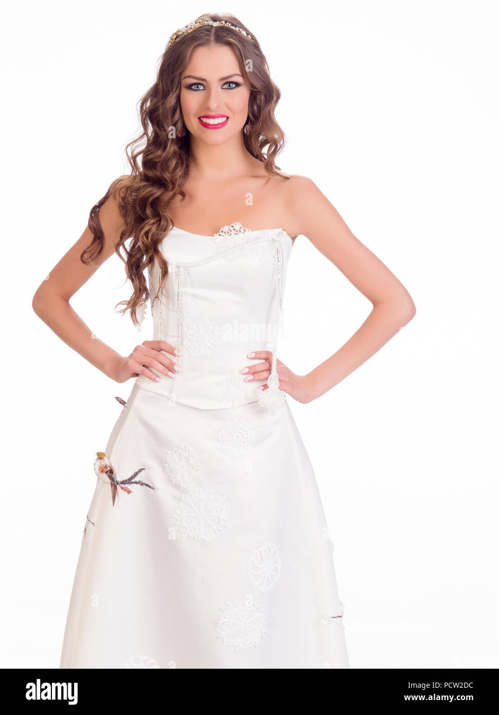 DORAL, FL - JANUARY 23: Patricija Belousova, Miss Lithuania 2014 poses ...