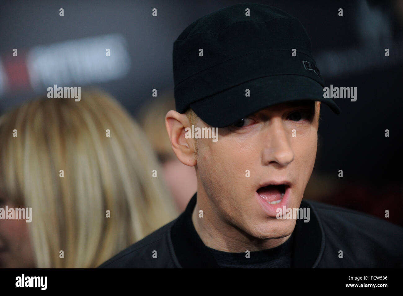 NEW YORK, NY - JULY 20: Eminem attends the 'Southpaw' New York premiere ...