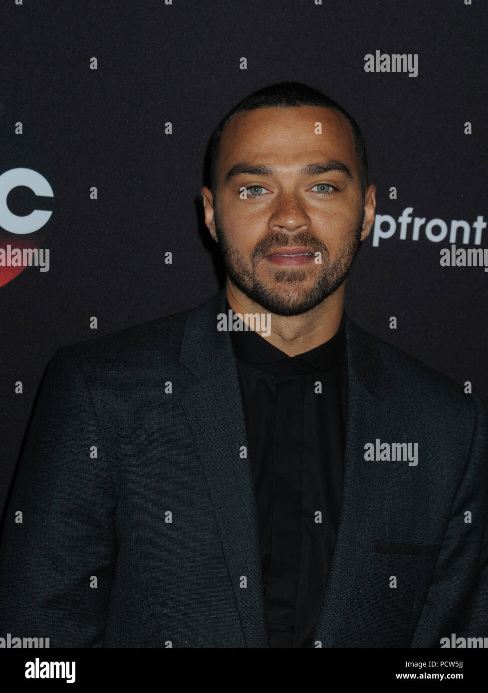 NEW YORK, NY - MAY 12: Jesse Williams attends the 2015 ABC upfront ...