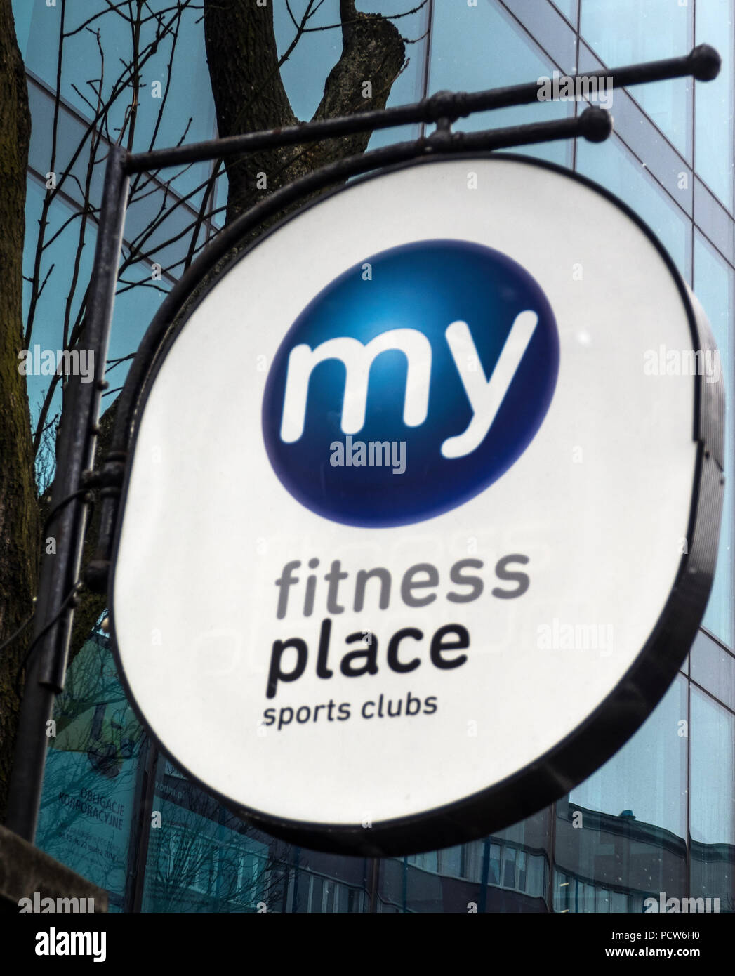 My fitness place logo hi-res stock photography and images - Alamy