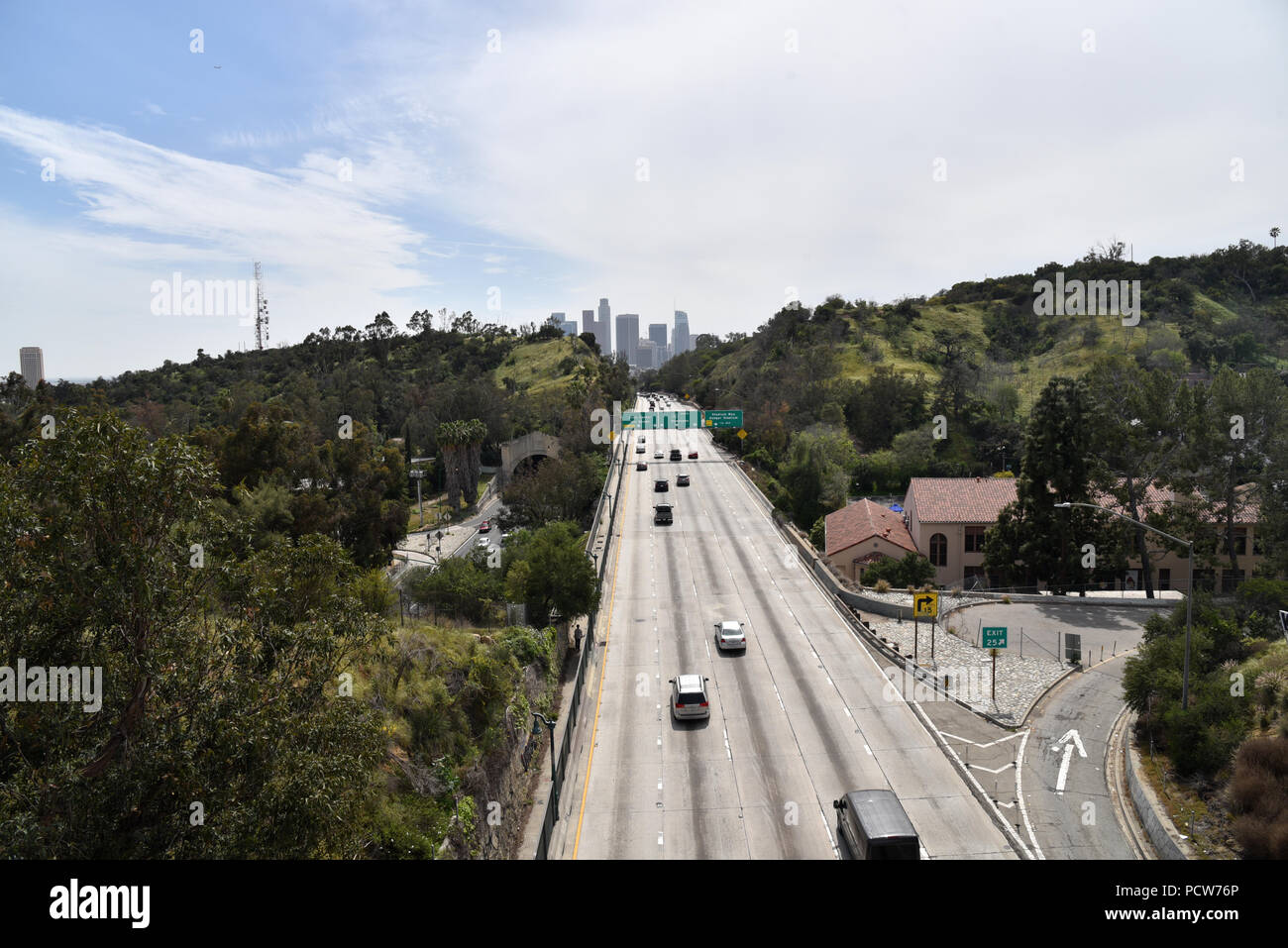 Harbor 110 Freeway High Resolution Stock Photography and Images - Alamy