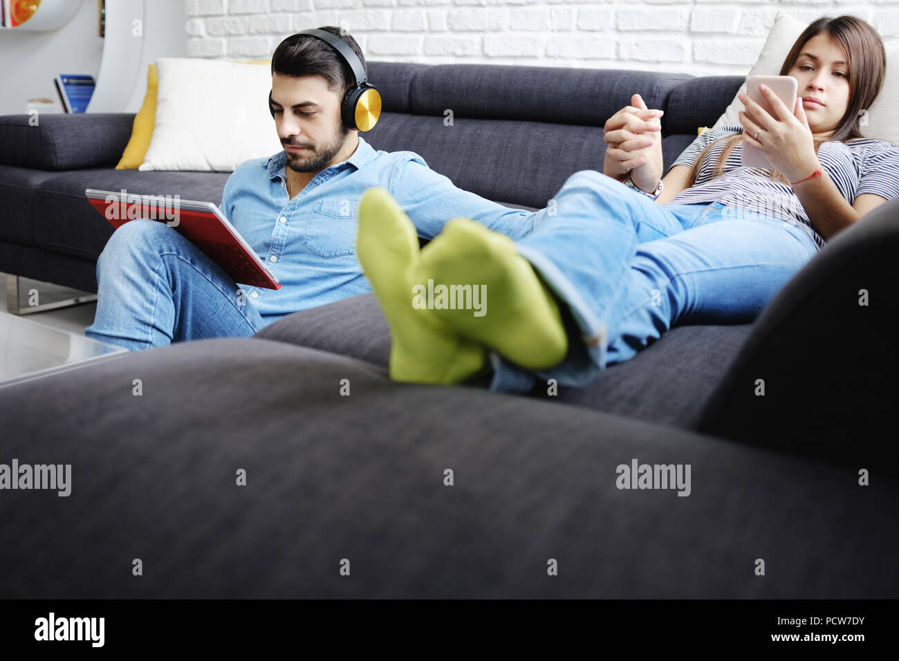 Crossed Feet High Resolution Stock Photography and Images - Alamy