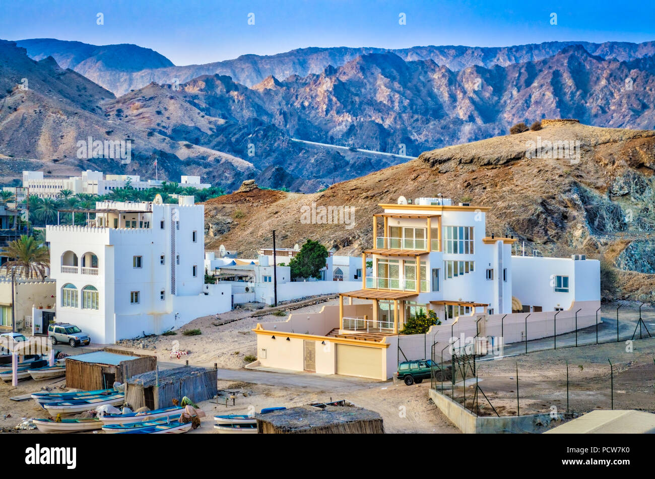Omani fishing village hi-res stock photography and images - Alamy