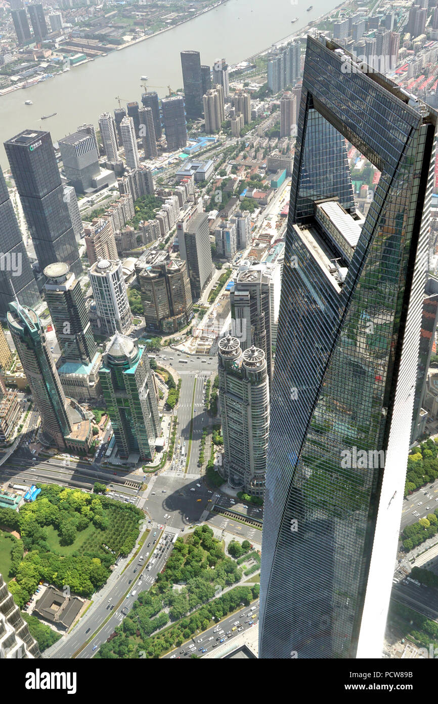 Shanghai World Financial Center Building, China Stock Photo - Alamy