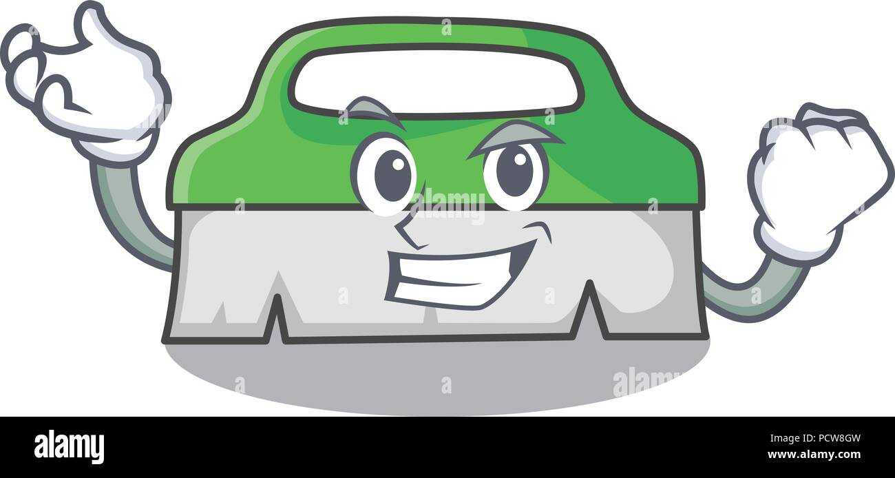 Successful scrub brush character cartoon Stock Vector Image & Art - Alamy