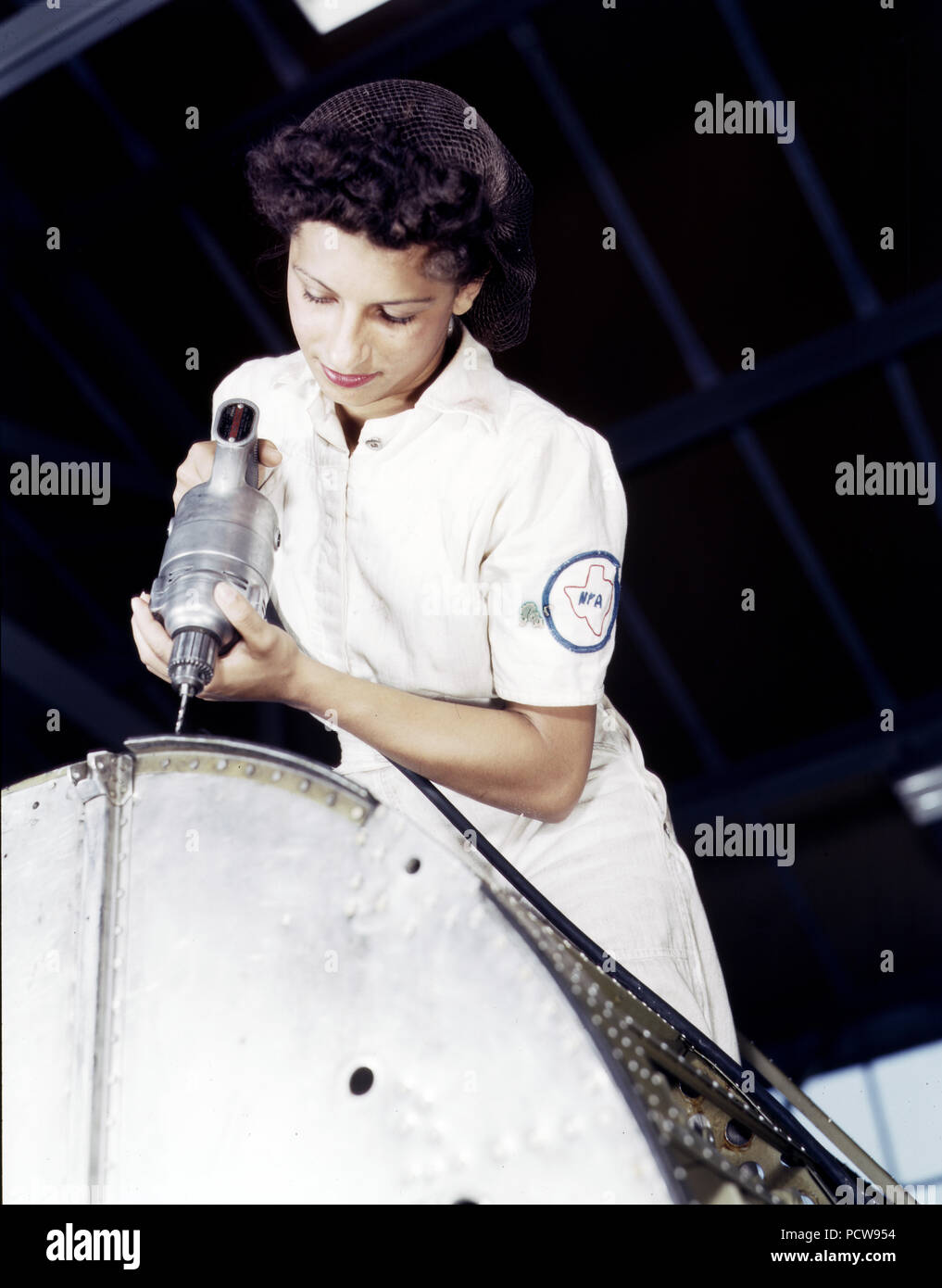 1940s mechanic woman hi-res stock photography and images - Alamy