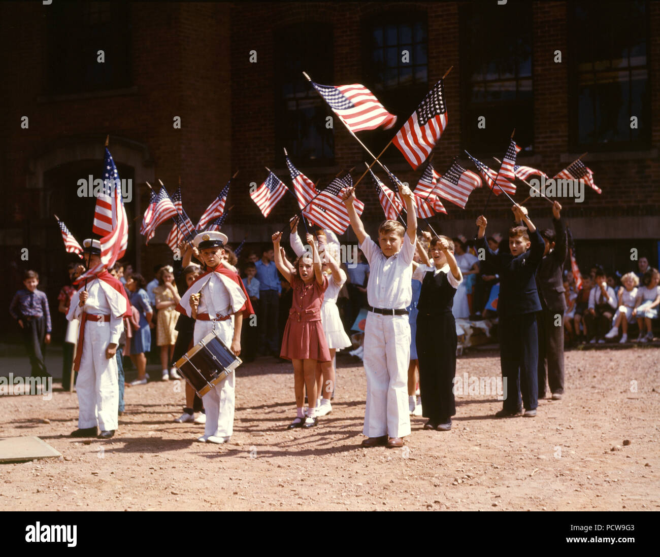 1940s Children Color High Resolution Stock Photography and Images - Alamy