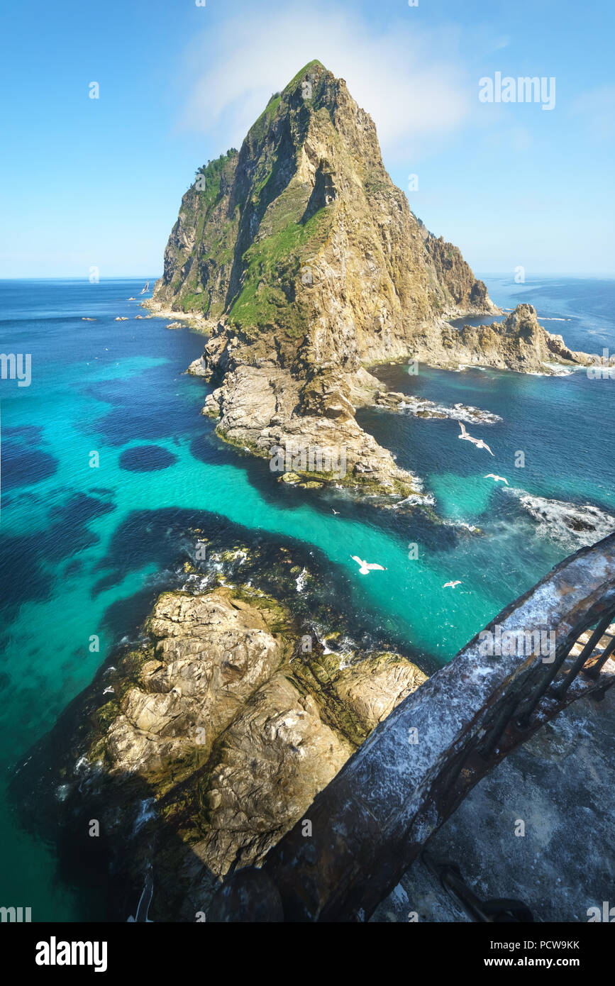Aniva rock lighthouse hi-res stock photography and images - Alamy