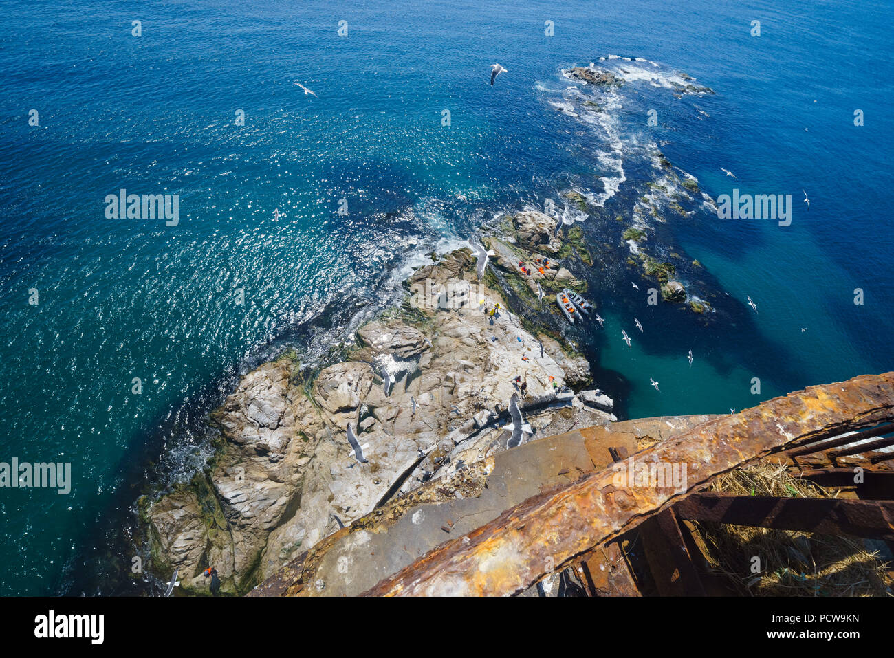 Aniva lighthouse, russia hi-res stock photography and images - Alamy