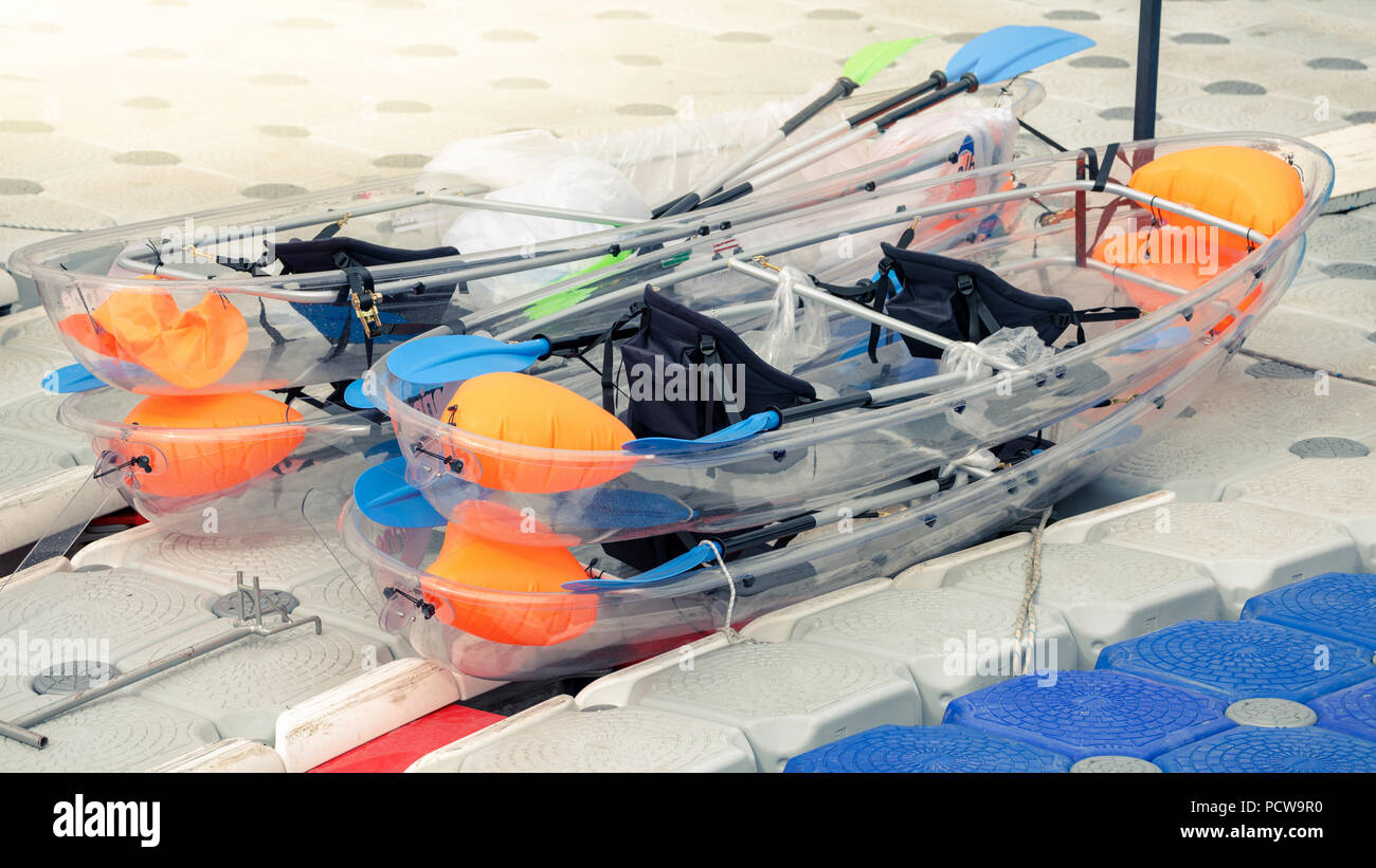 Transparent kayak hi-res stock photography and images - Alamy