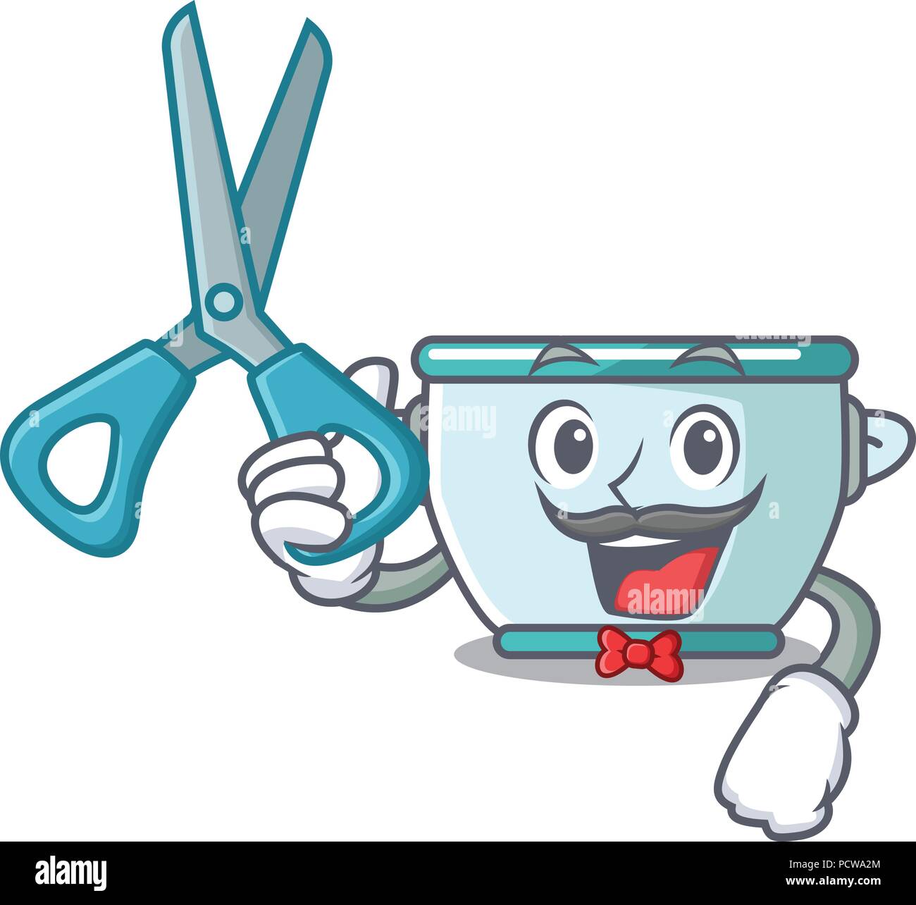 Pot haircut Stock Vector Images - Alamy