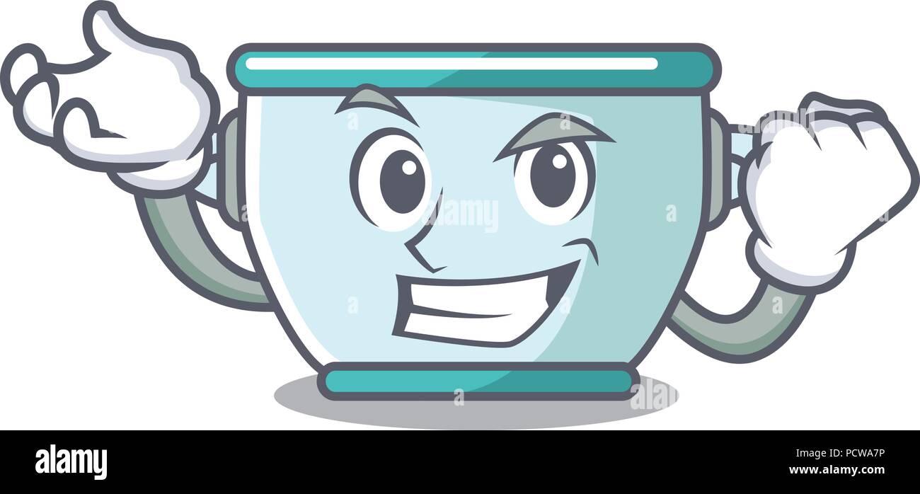 Successful steel pot character cartoon Stock Vector Image & Art - Alamy