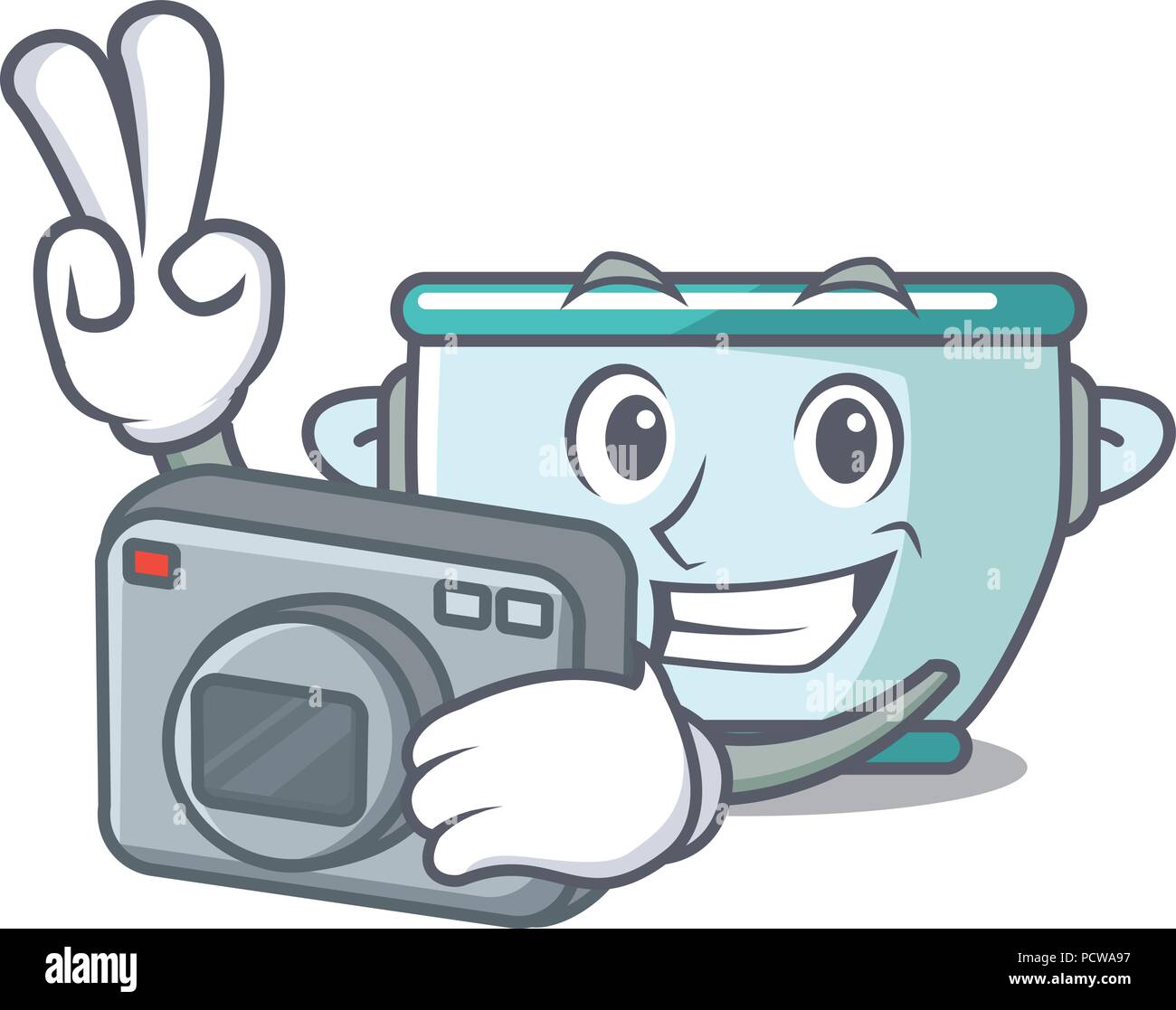 Pot photograph Stock Vector Images - Alamy