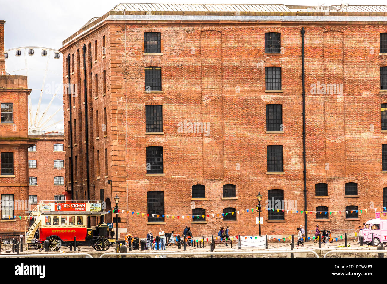 Canning Dock Liverpool Lancashire United kingdom Stock Photo - Alamy