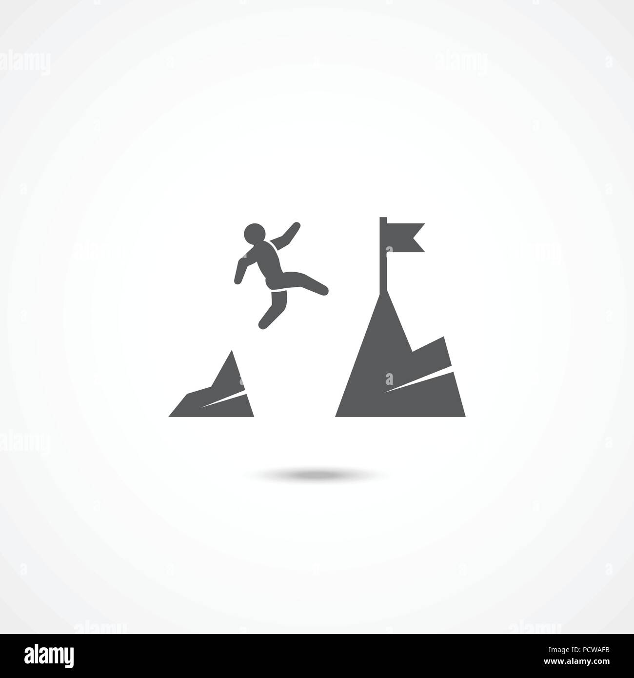 Courage icon on white Stock Vector Image & Art - Alamy
