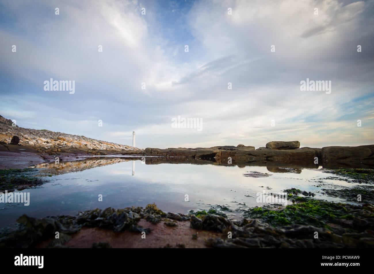 Slangkop Lighthouse near Kommetjie, Cape Town, Western Cape Province ...