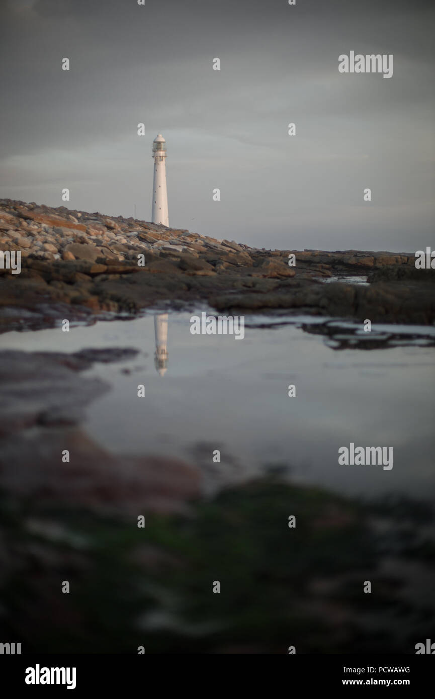Slangkop Lighthouse near Kommetjie, Cape Town, Western Cape Province ...