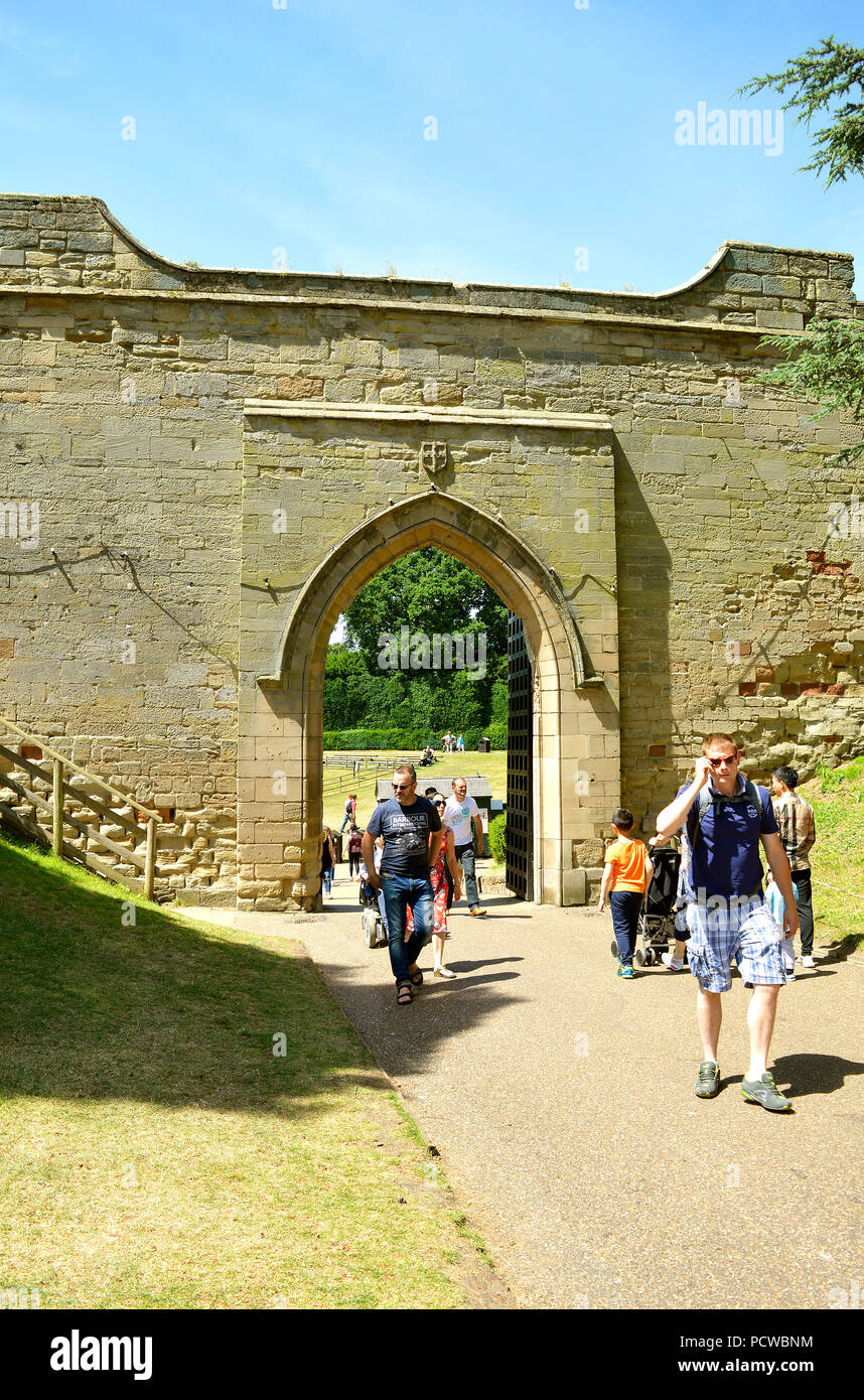 Warwick castle interior hi-res stock photography and images - Alamy