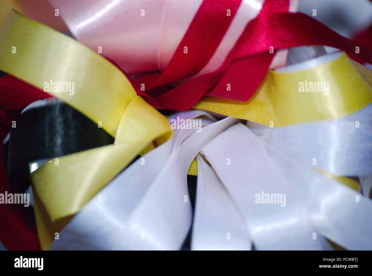 Various colored ribbons Stock Photo - Alamy