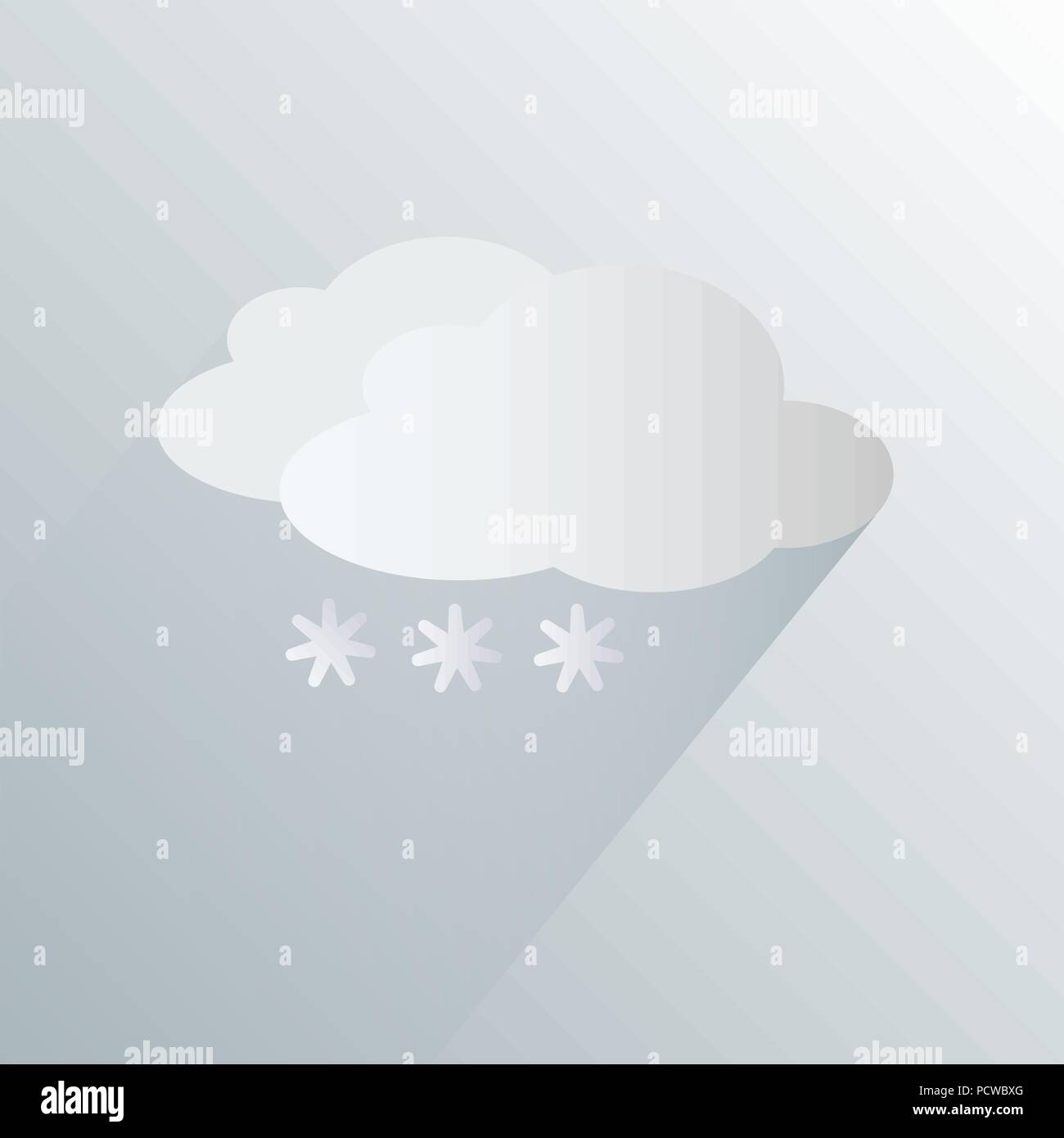 Snow symbol weather forecast hi-res stock photography and images - Alamy