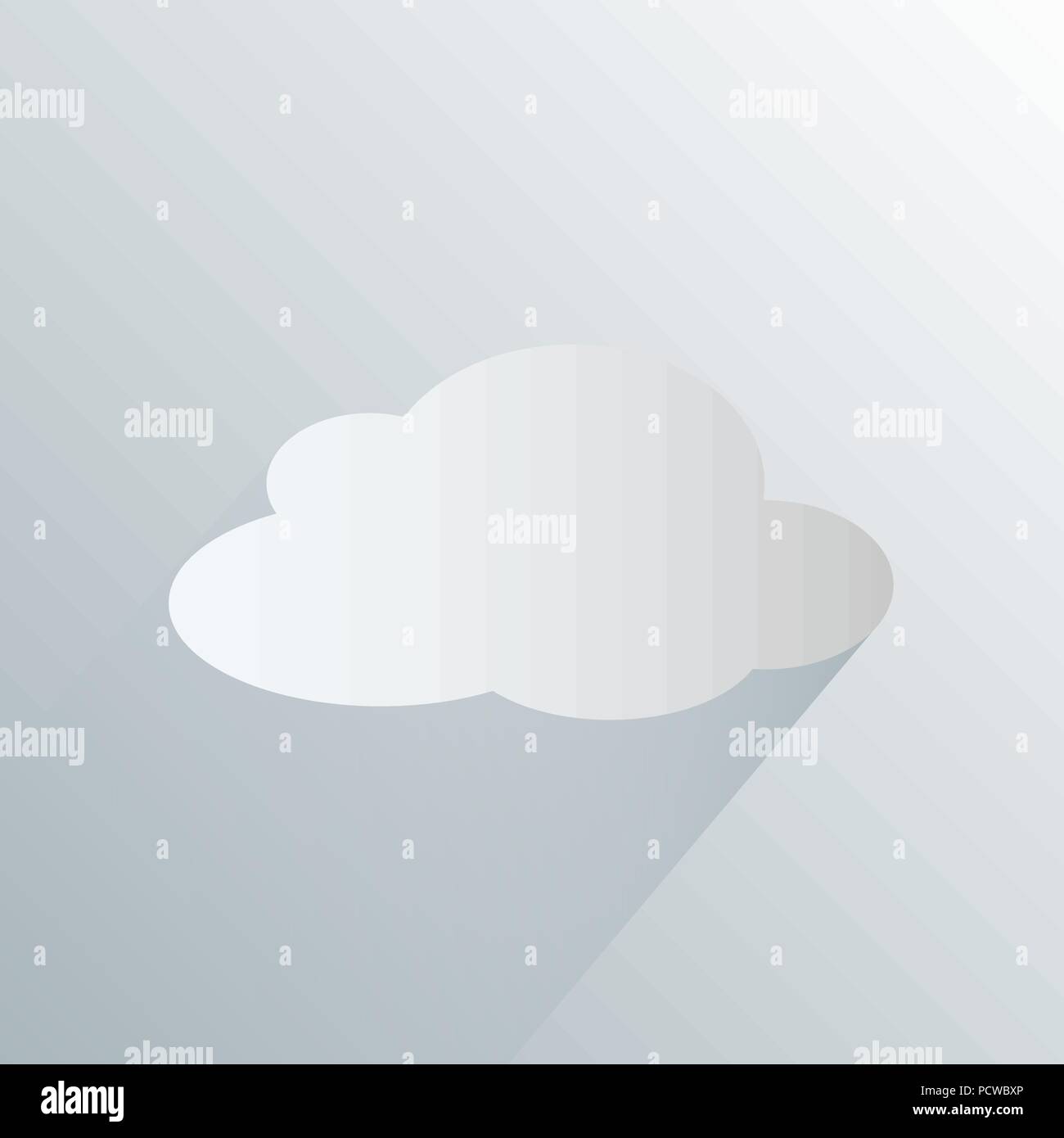 simple cloudy weather icon symbol vector illustration Stock Vector ...