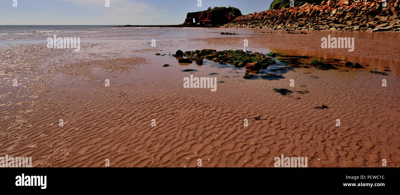 Rock armour sea wall beach hi-res stock photography and images - Alamy