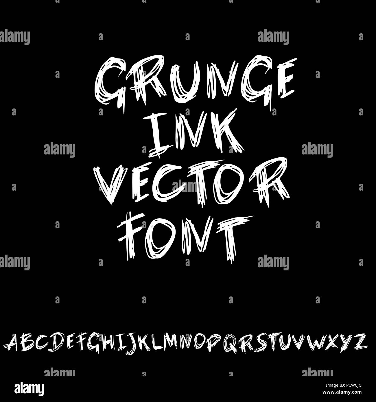 Handwritten font hi-res stock photography and images - Alamy